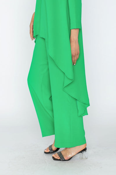 Green Straight Pants – IC Collection