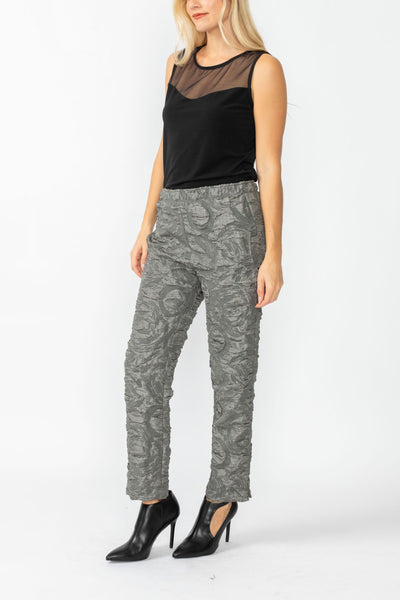 Charcoal Waist Elastic Pants – IC Collection