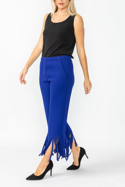 Blue Laser Cut Pants – IC Collection