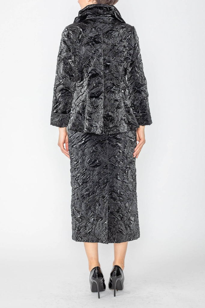 Double Layered Wire Collar Jacket – IC Collection